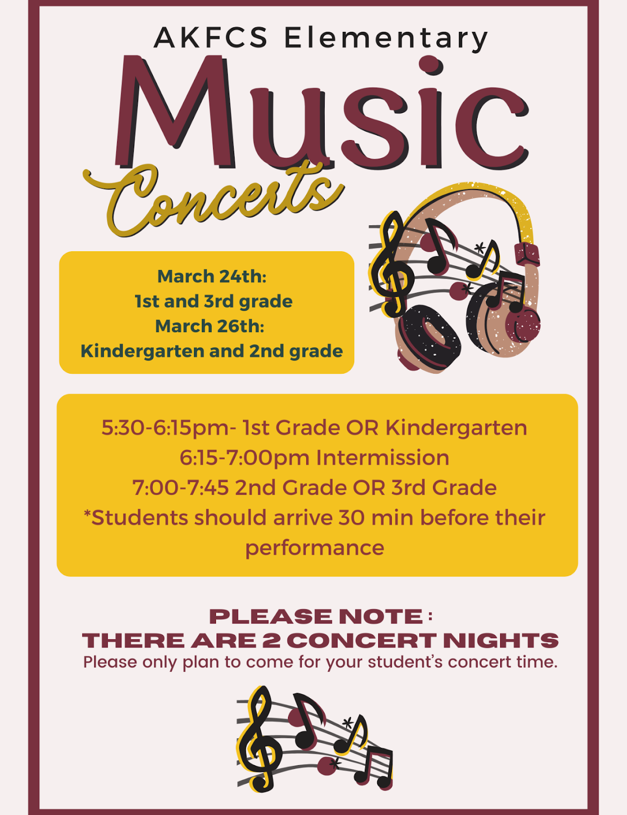 AKFCS Elementary Music